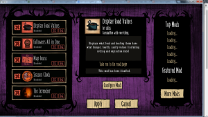 Top Mods Keep showing loading - [Don't Starve Together] General ...