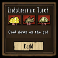 Endothermic Torch - Game Modifications - Klei Entertainment Forums