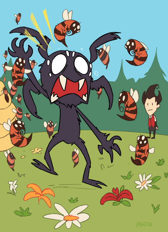 Pidge art and animation - [Don't Starve] Art, Music & Lore - Klei ...