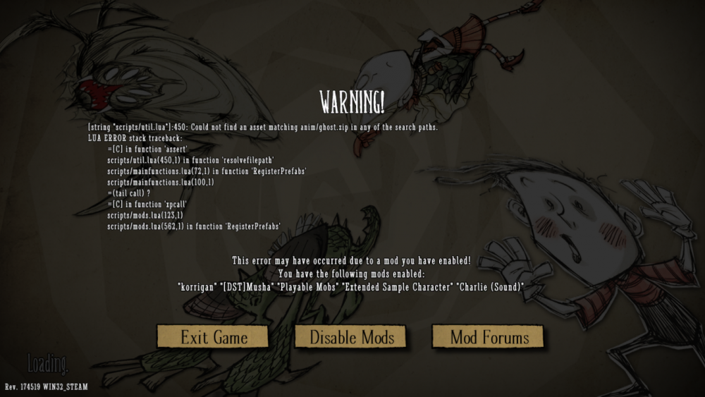 Playable Mobs (DST) - Custom Characters - Klei Entertainment Forums