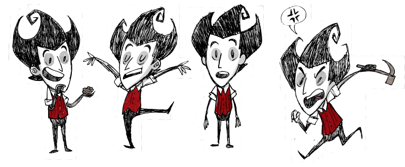 Am I doing this right?? (Cappy's DS fan art) - [Don't Starve] Art ...