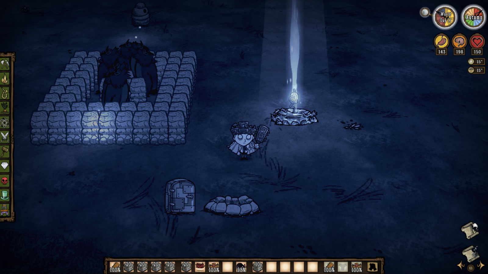 Strange Interactions with the Moonstone - [Don't Starve Together ...