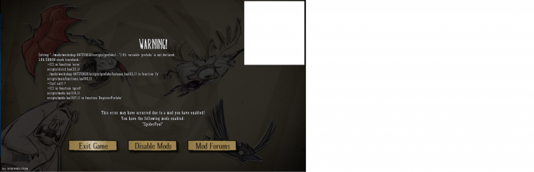 Spiderpool [DST] - Custom Characters - Klei Entertainment Forums