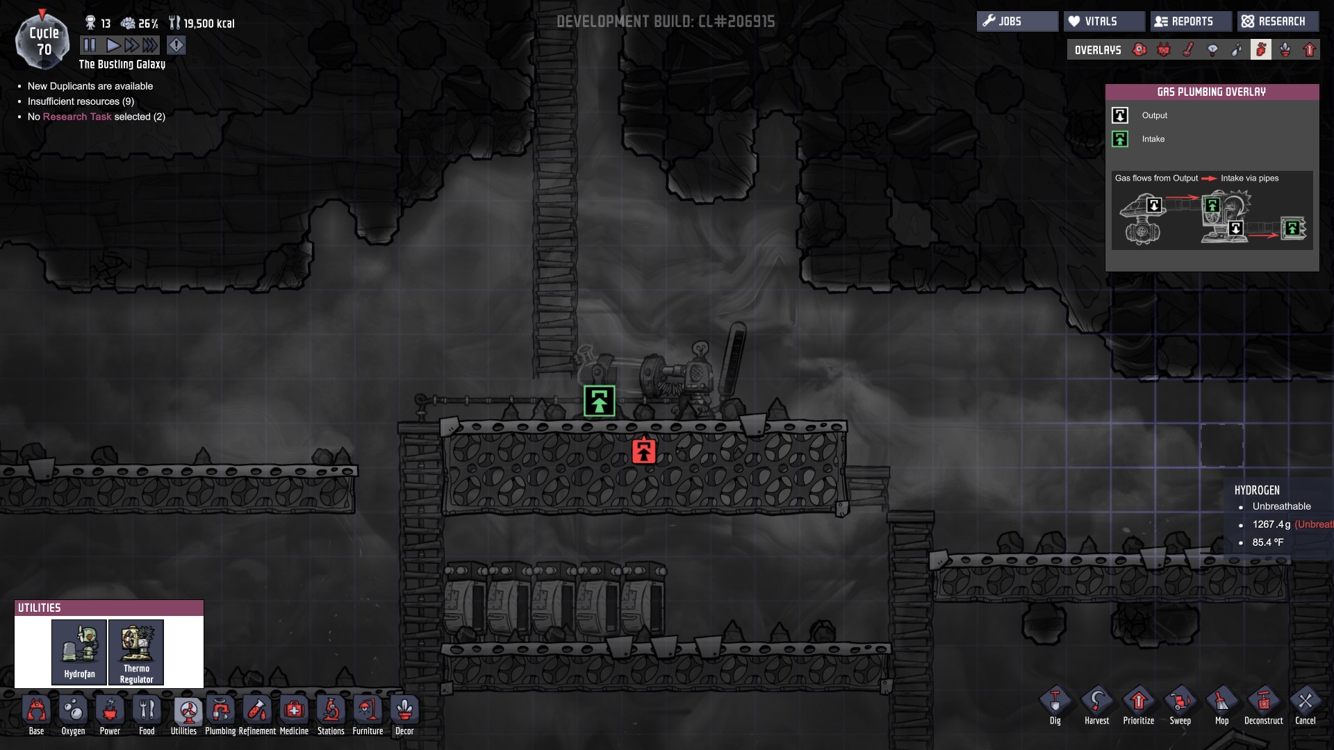 Hydrogen generator duct work missing - Oxygen Not Included - Klei ...