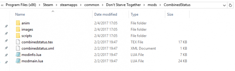 Combined Status - Page 2 - Game Modifications - Klei Entertainment Forums