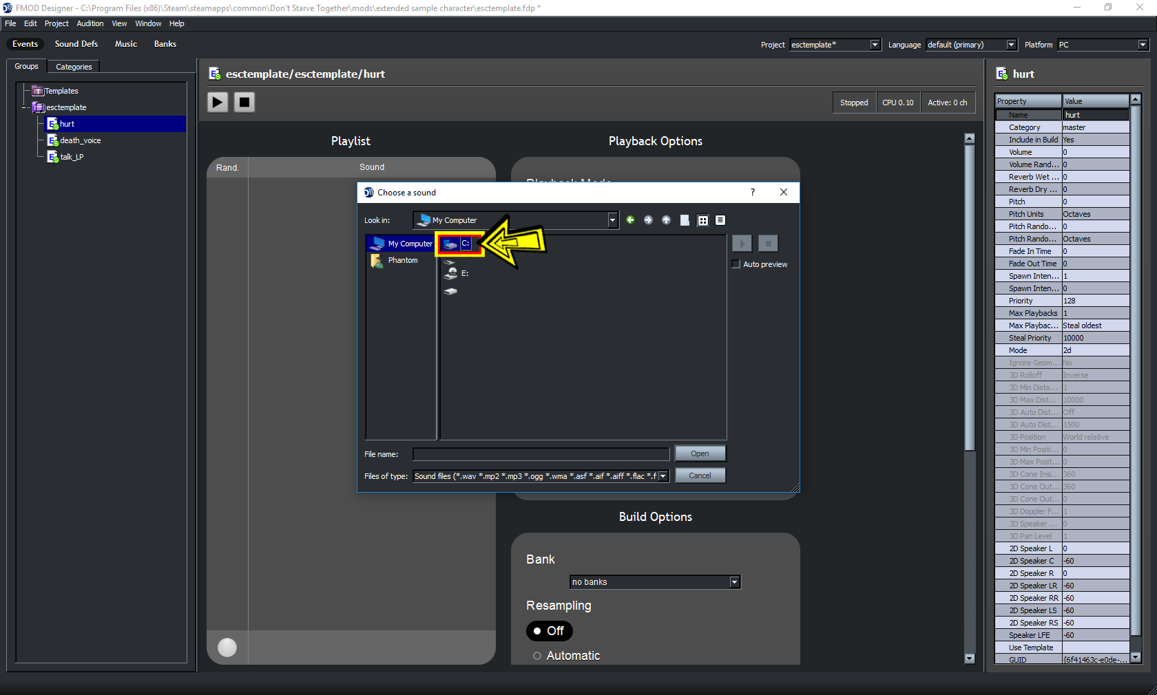 [Tutorial] Adding sounds to your characters - [Don't Starve] Mods and tools - Klei Entertainment ...