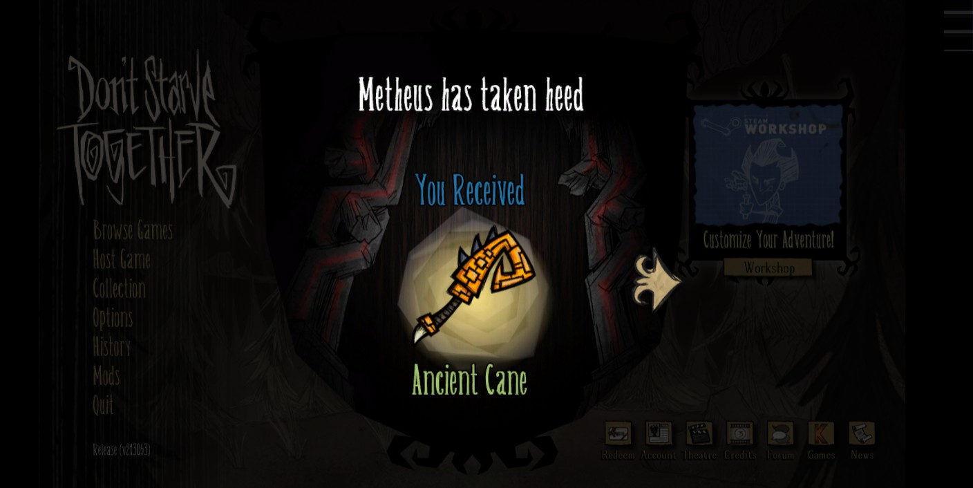 Metheus Reference. - [Don't Starve Together] General Discussion - Klei ...