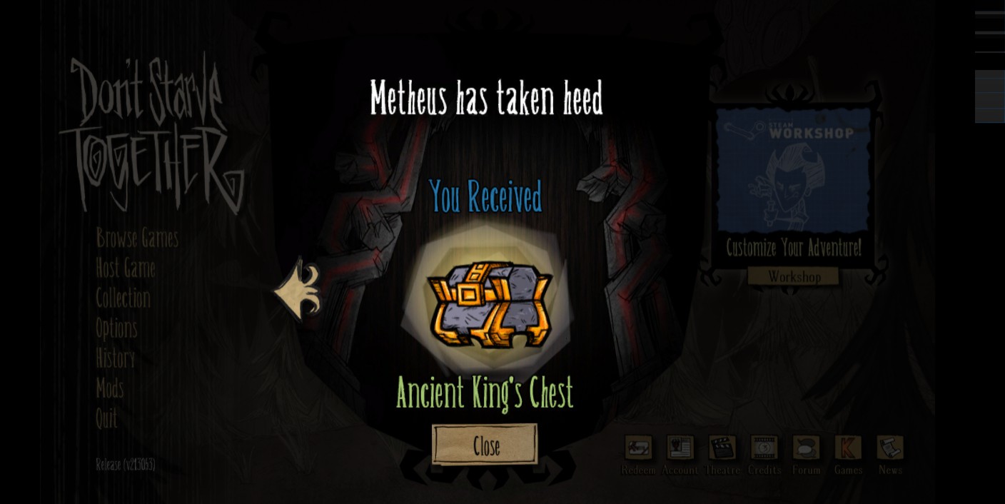 Metheus Reference. - [Don't Starve Together] General Discussion - Klei ...