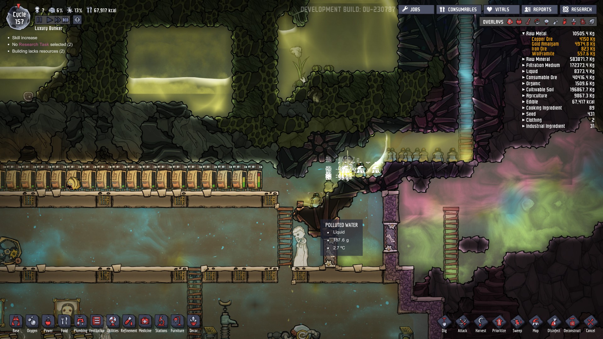 cannot mop any water if its touching a door - Oxygen Not Included ...