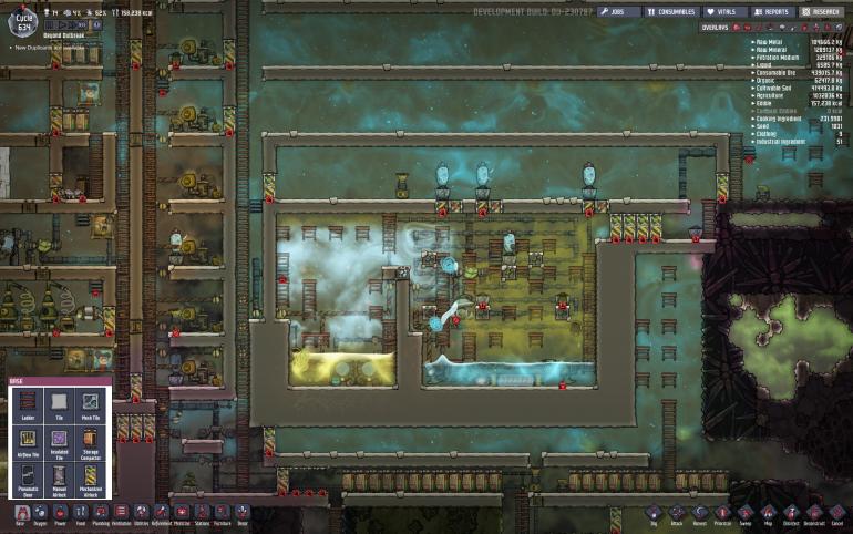 ONI steam geyser aquatuner cooler/dirty water distiller + tungsten ...