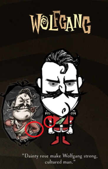 Wolfgang and Winona's The Roseate skin detail - Don't Starve Together ...