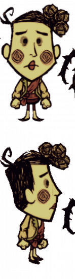 Wes' Updated Roseate Skin sprite; Change it back? - [Don't Starve ...