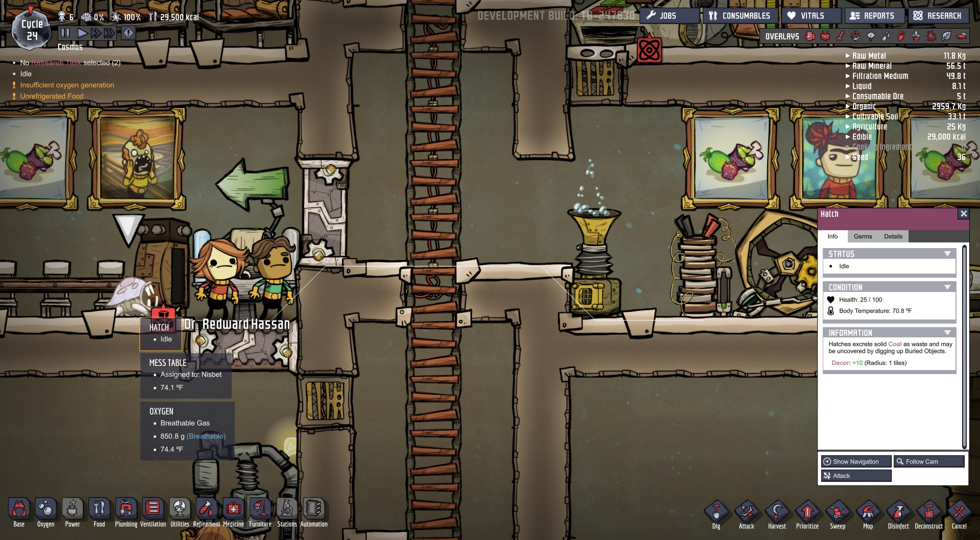 Hatch Ignores Doors - Oxygen Not Included - Klei Entertainment Forums