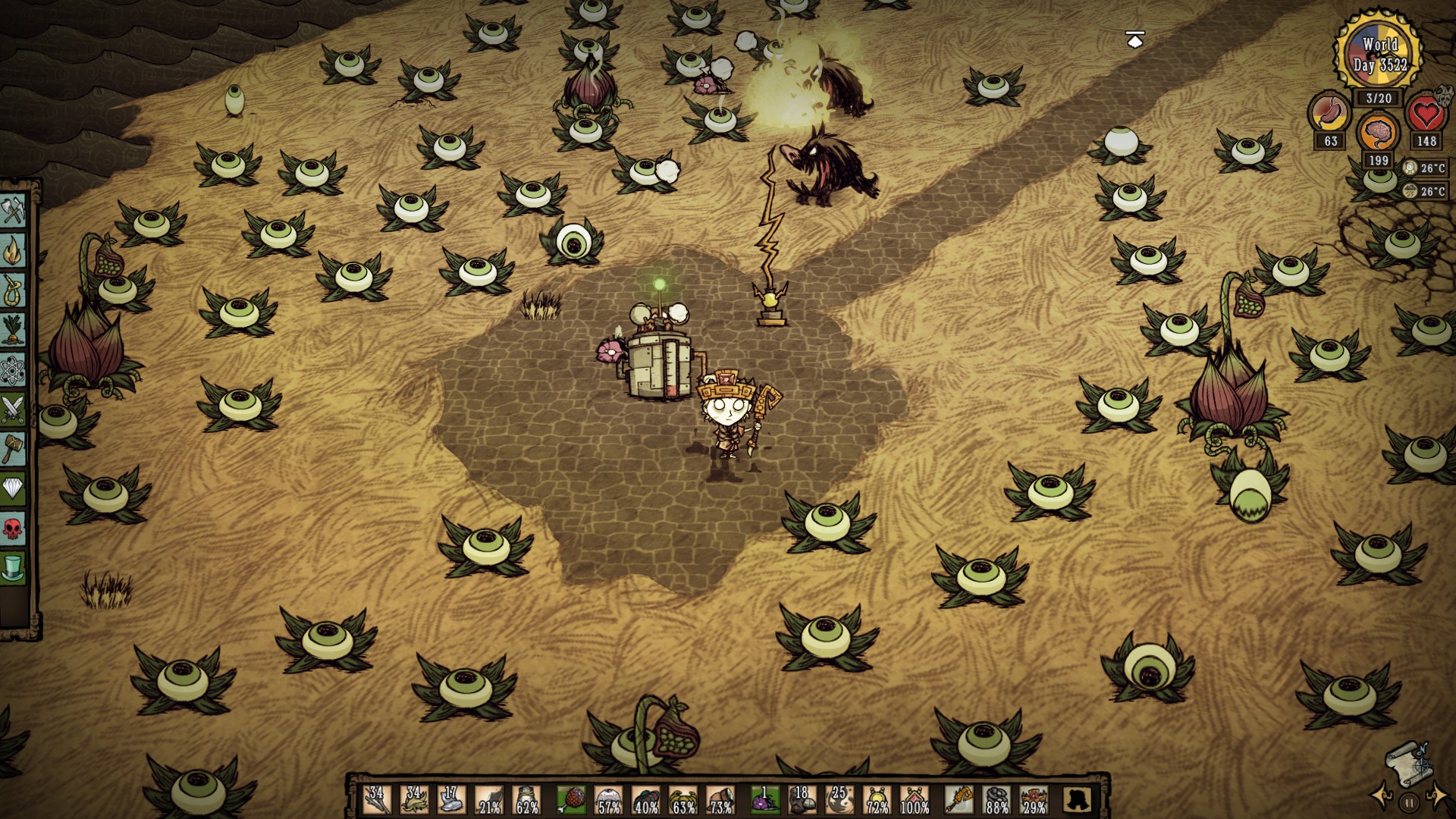 Anti-hounds setup - [Don't Starve Together] General Discussion - Klei ...