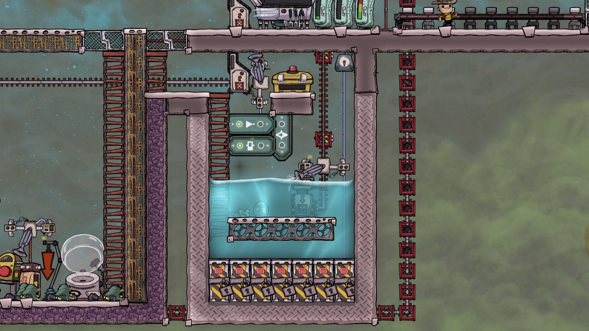 My meat farm design - [Oxygen Not Included] - General Discussion - Klei ...