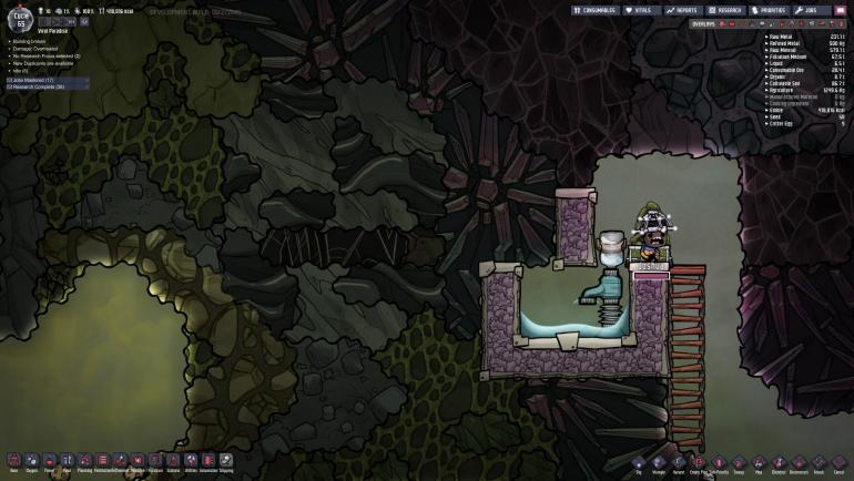 Simple guide for excavating volcanoes for metal - [Oxygen Not Included ...