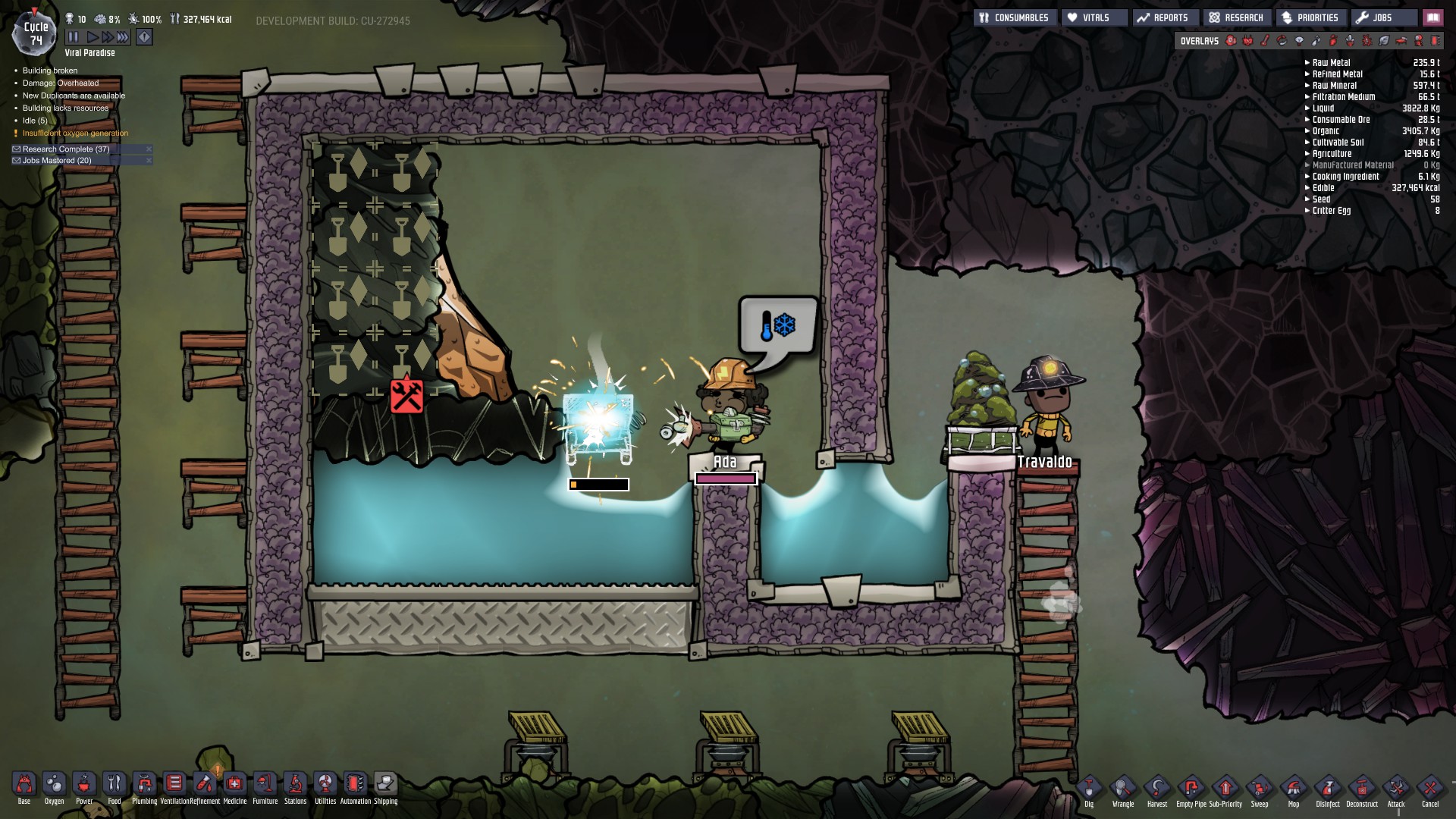 Simple guide for excavating volcanoes for metal - [Oxygen Not Included ...