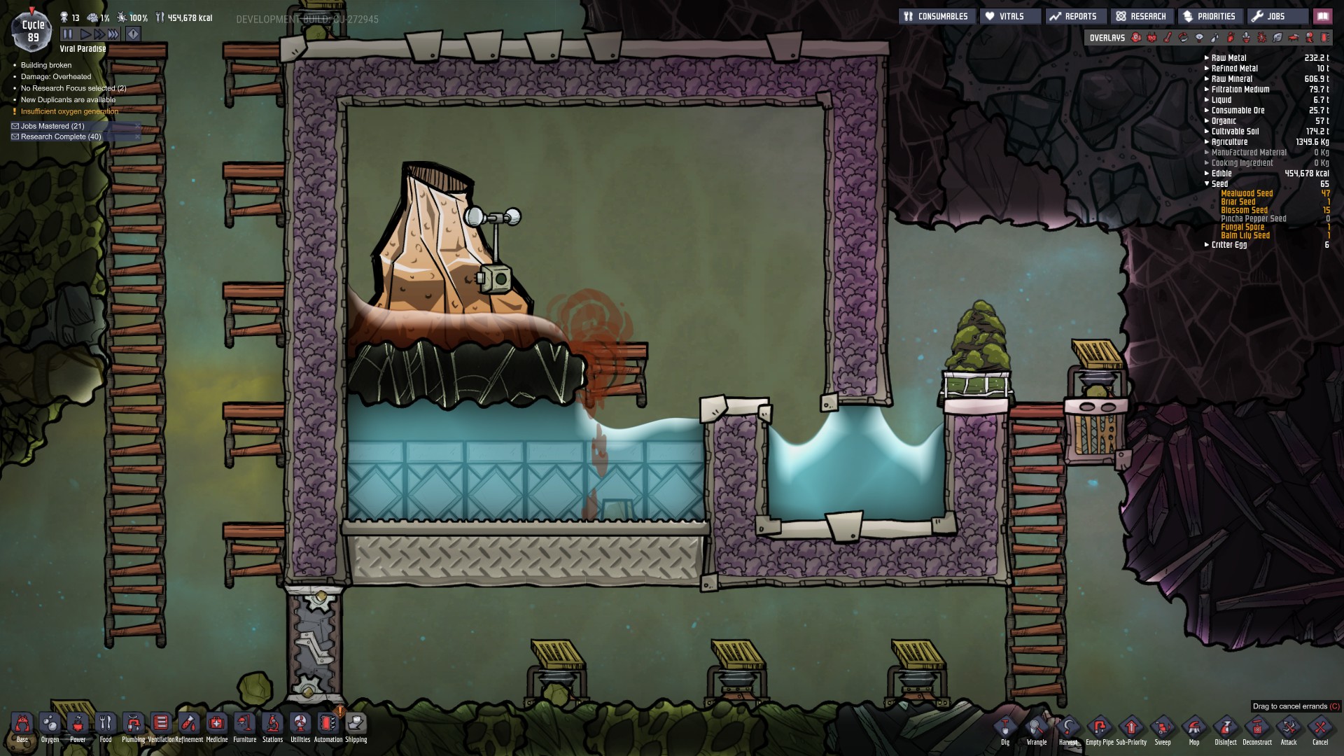 Simple guide for excavating volcanoes for metal - [Oxygen Not Included ...