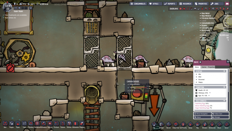 Critter jump through door - Oxygen Not Included - Klei Entertainment Forums