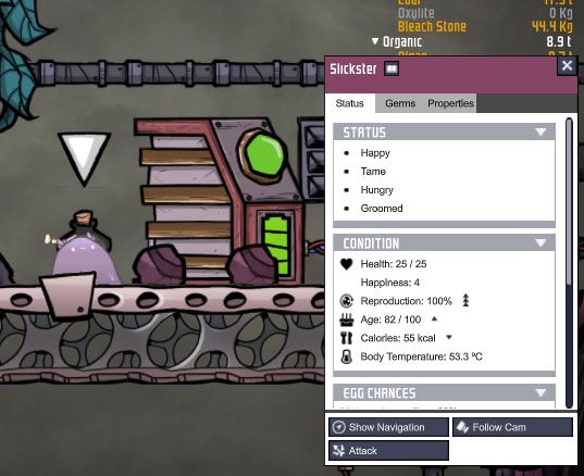 Slickster constant starvation and more - Oxygen Not Included - Klei ...