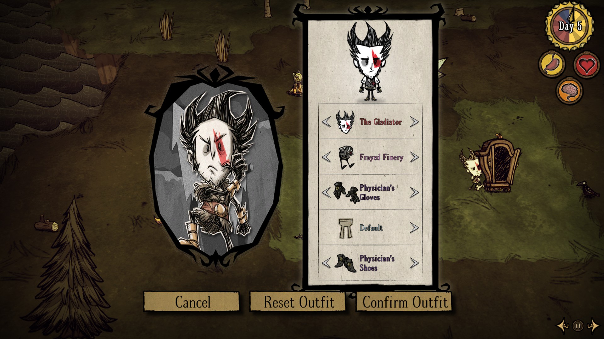 Extending New Wardrobe UI from Character Screen to In-Game Wardrobe ...