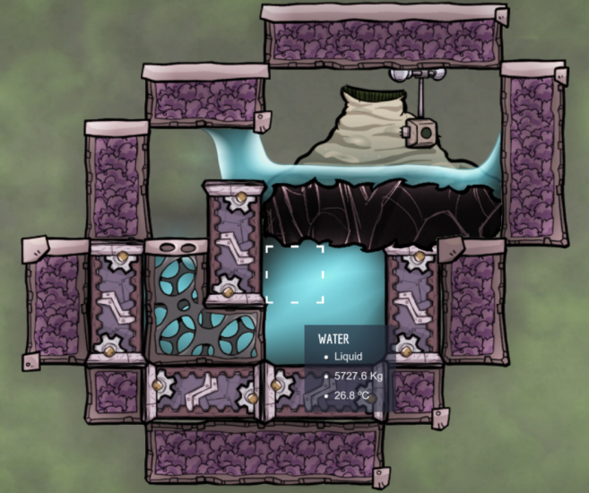 Mesh tile waterfall pumping? - [Oxygen Not Included] - General ...