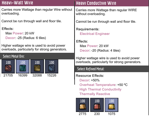 Conductive heavy Watt wire VS normal heavy watt wire - [Oxygen Not ...