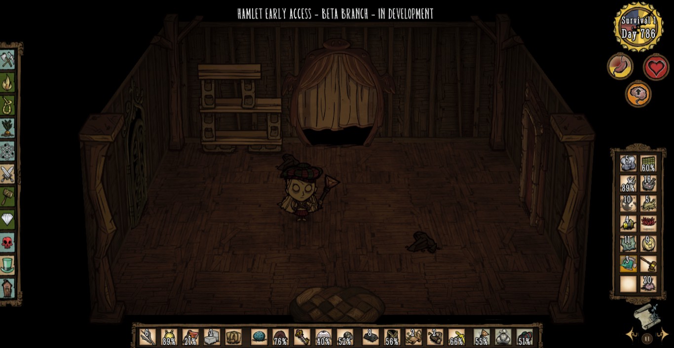 (Interior beta) Redecorate tab does not show in shipwrecked and ...