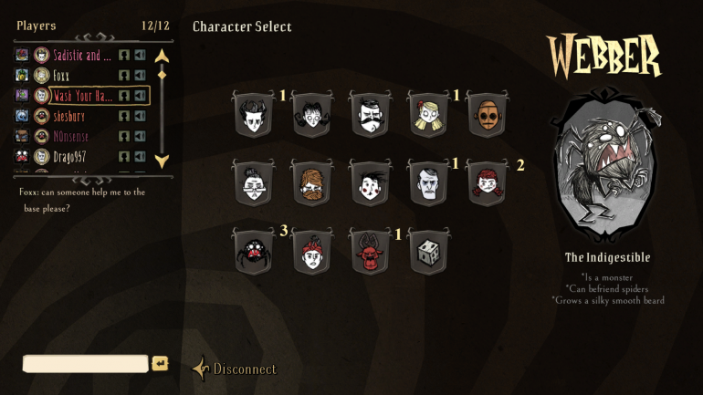 In a server, could we have the amount of a character people have ...