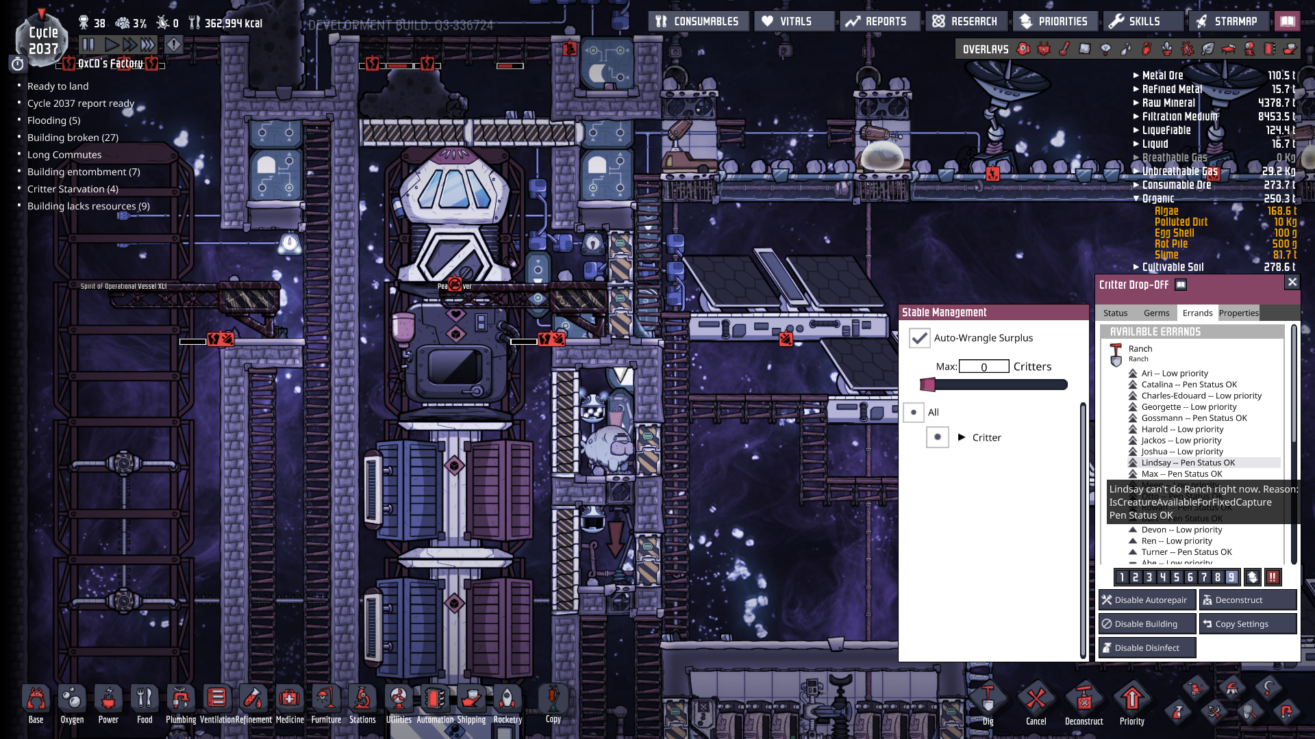 Wrangling Gassy Moo - [Oxygen Not Included] - General Discussion - Klei ...