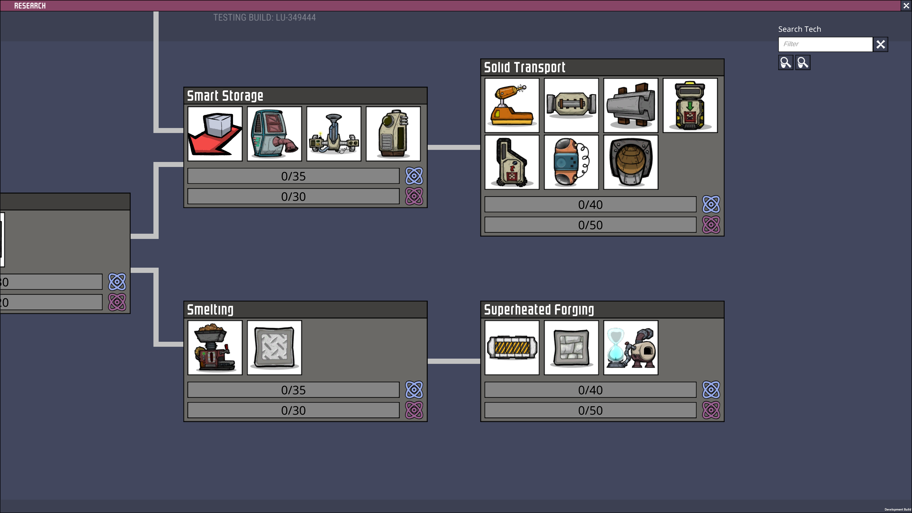 Research UI too big - Oxygen Not Included - Klei Entertainment Forums