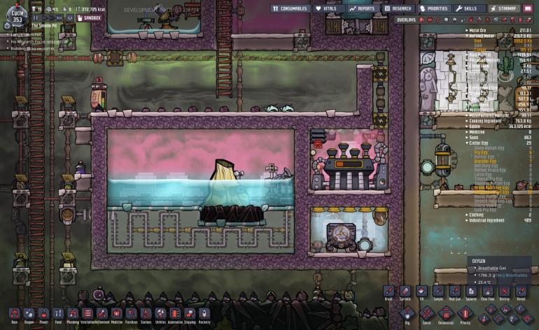 Yet another metal volcano setup - [Oxygen Not Included] - General ...