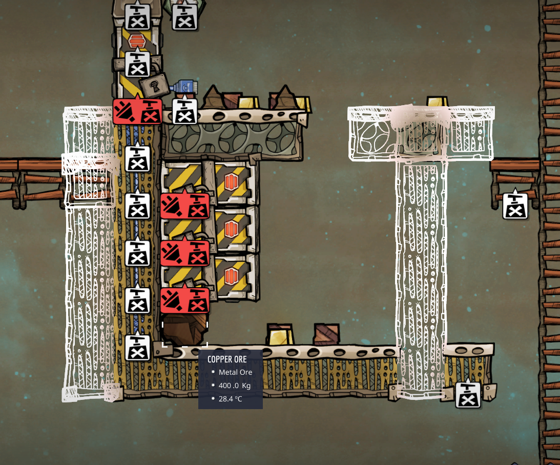 Ore tile pops up after deconstructing - Oxygen Not Included - Klei ...