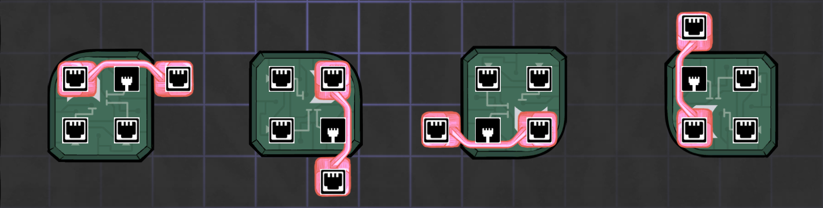 Overlapping port warning with automation bridges and logic gates ...