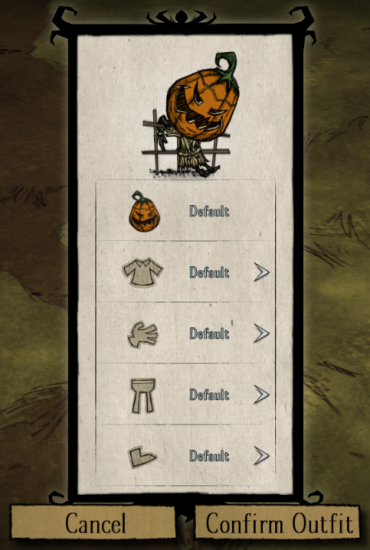 Update the Scarecrow Menu - [Don't Starve Together] Suggestions and ...