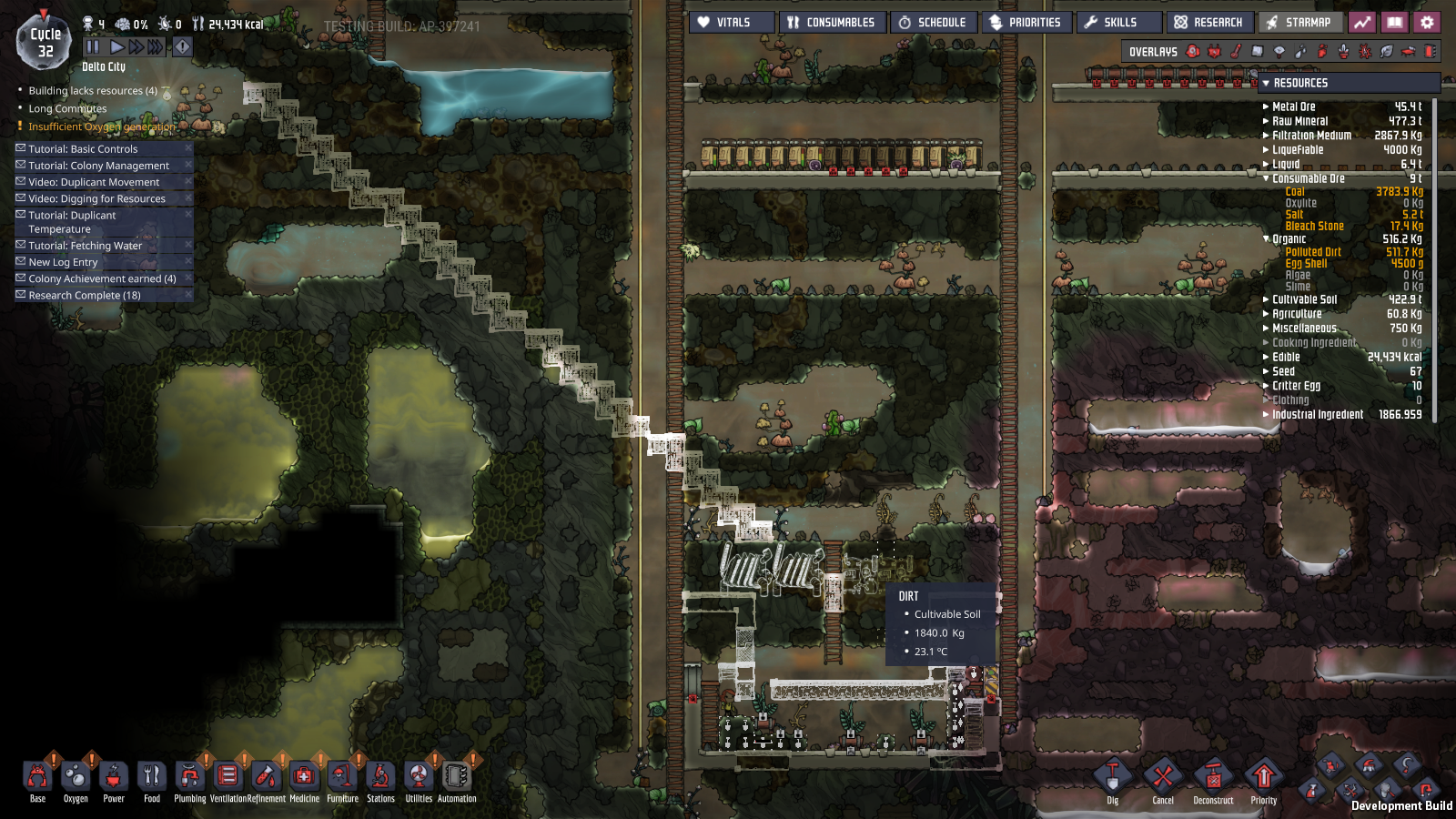 Tile Construction gets messy on New Cycle/AutoSave - Oxygen Not ...