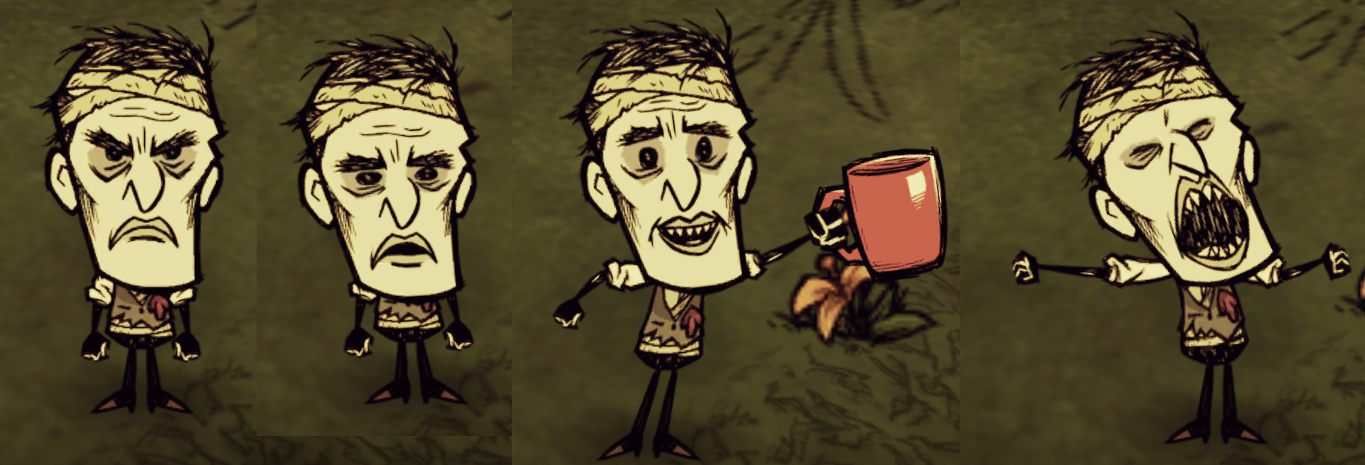 Visual Bug with Survivor Maxwell's Eyebrows - Don't Starve Together - Klei Entertainment Forums