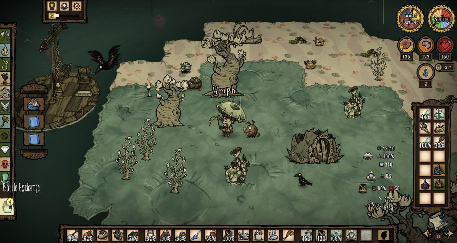 Crabby Hermit Meet and it bugged - Don't Starve Together - Klei ...