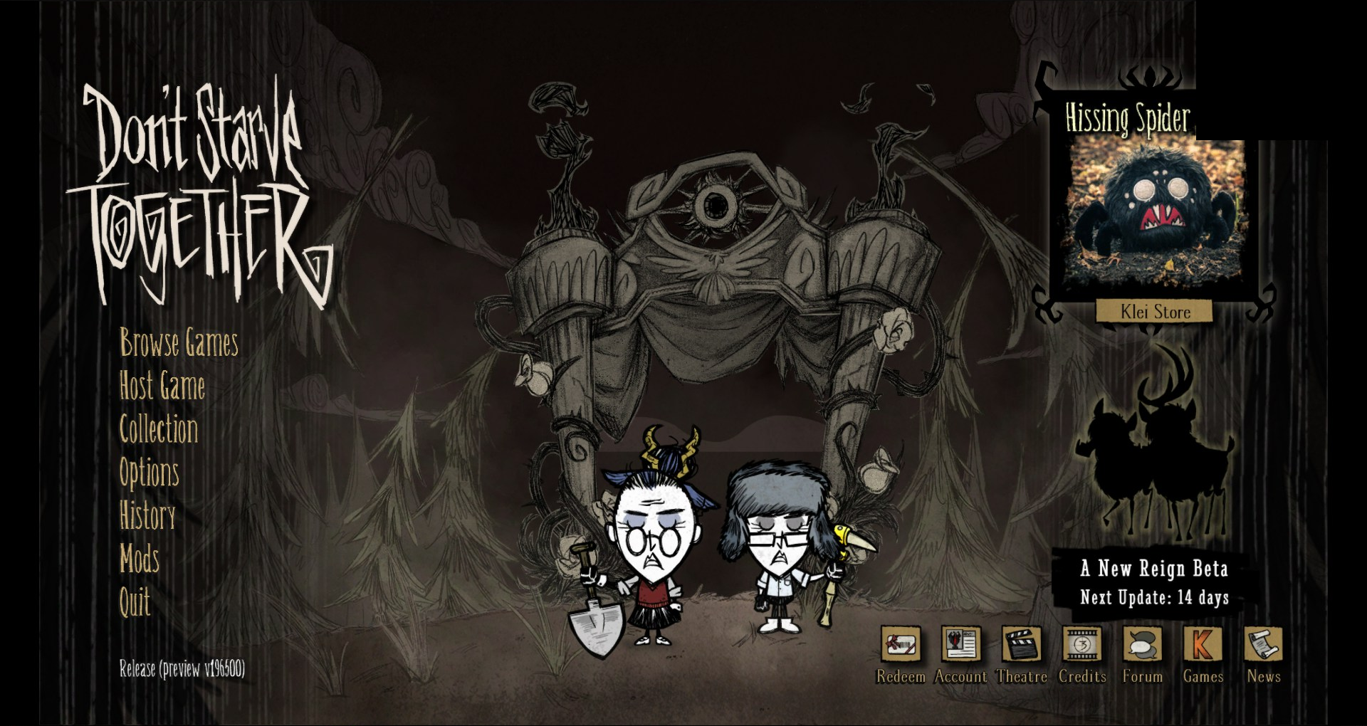 Happy birthday DST - [Don't Starve Together] General Discussion - Klei ...