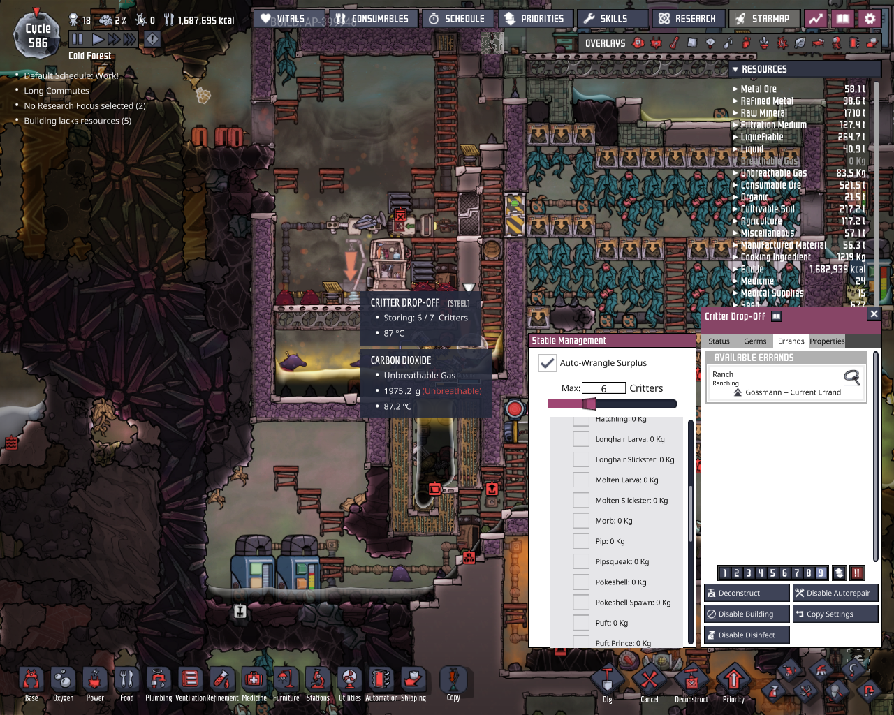 Slickster wranging - [Oxygen Not Included] - General Discussion - Klei ...