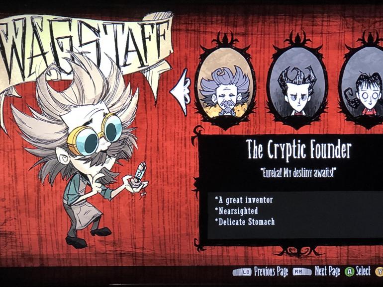 Wagstaff finally Arrives! (For Consoles) - [Don't Starve] Reign of ...
