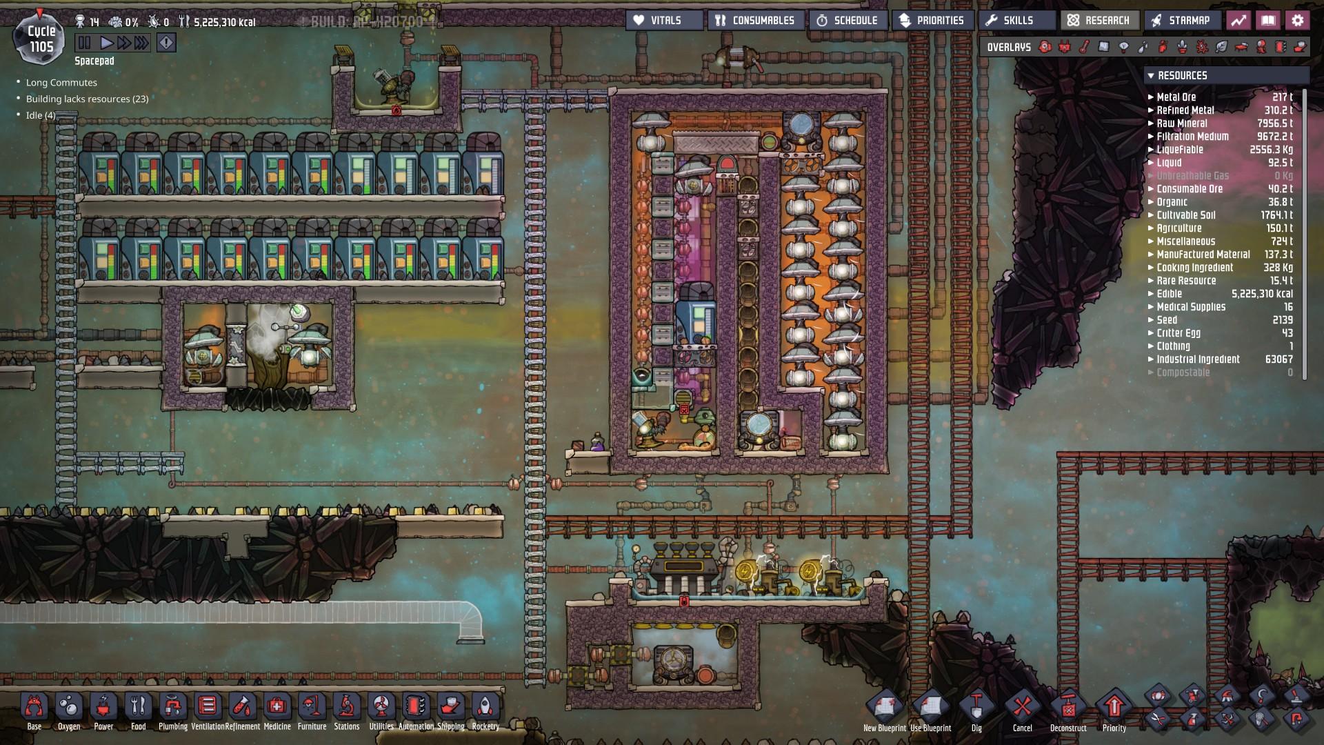 I Built Orange Betty for the first time in survival. And she looks ...