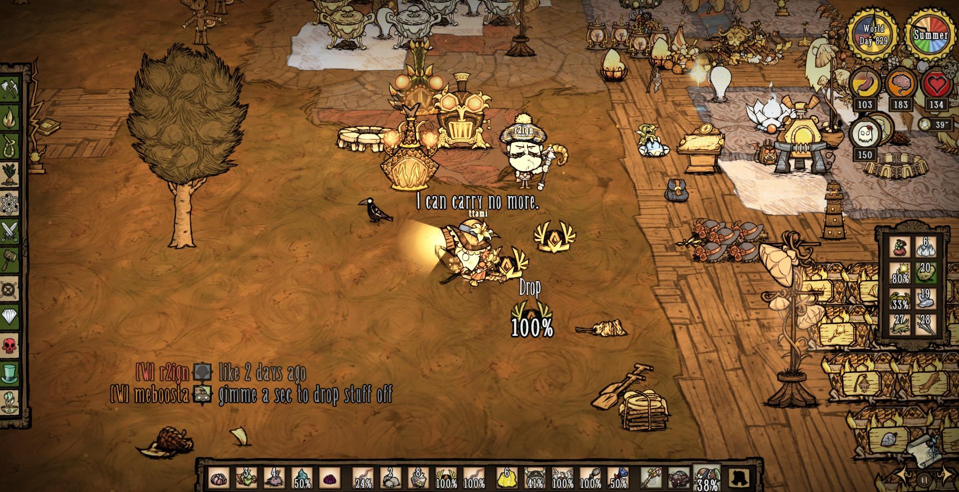 Unlocking all character's craft through celestial portal - Don't Starve ...