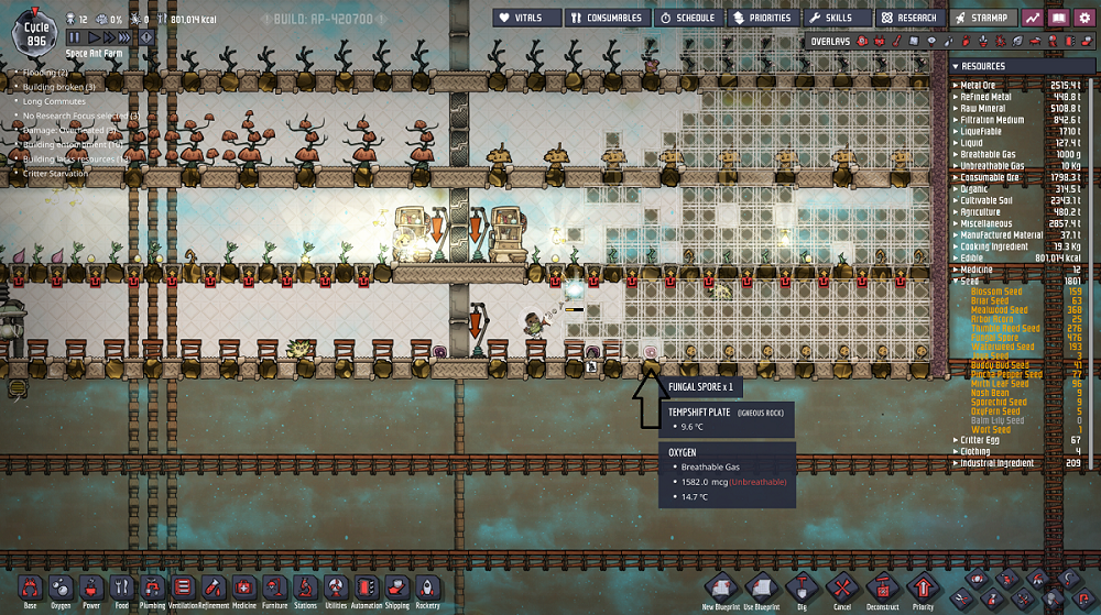 Can someone help with these bloody pips? - [Oxygen Not Included ...