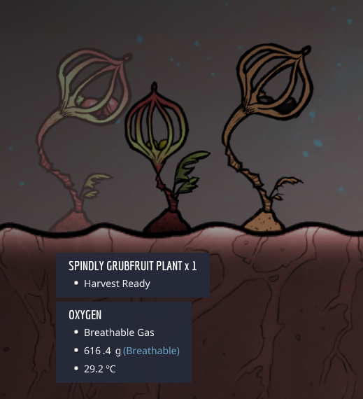 Harvest Ready - Grubfruit sprite - Oxygen Not Included: Spaced Out ...