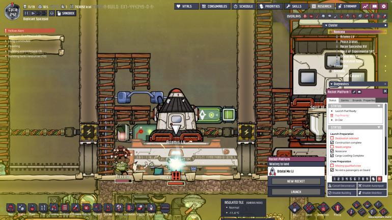 Deconstructing Rockets Crash the Game - Oxygen Not Included: Spaced Out! - Klei Entertainment Forums