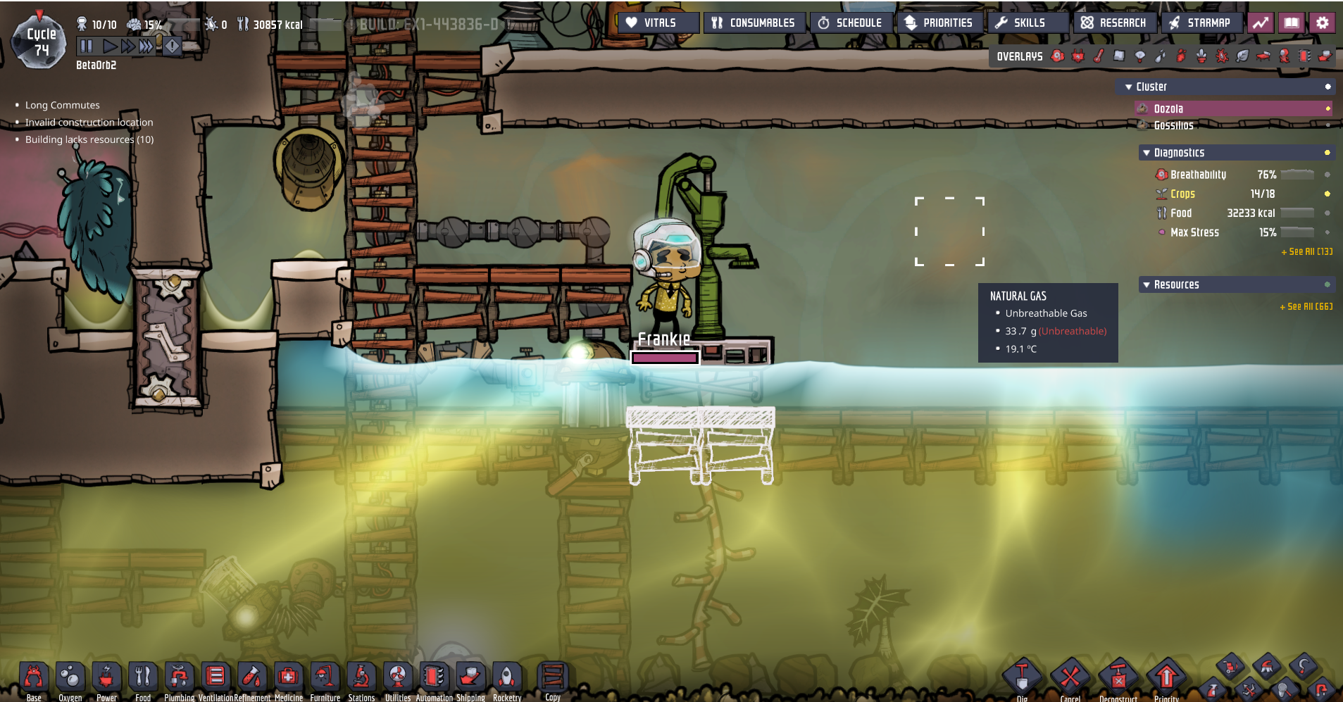 Dupe uses Pitcher Pump endlessly - Oxygen Not Included: Spaced Out ...