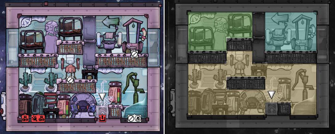 Rocket interiors - a way of Klei to troll us? - [Oxygen Not Included ...