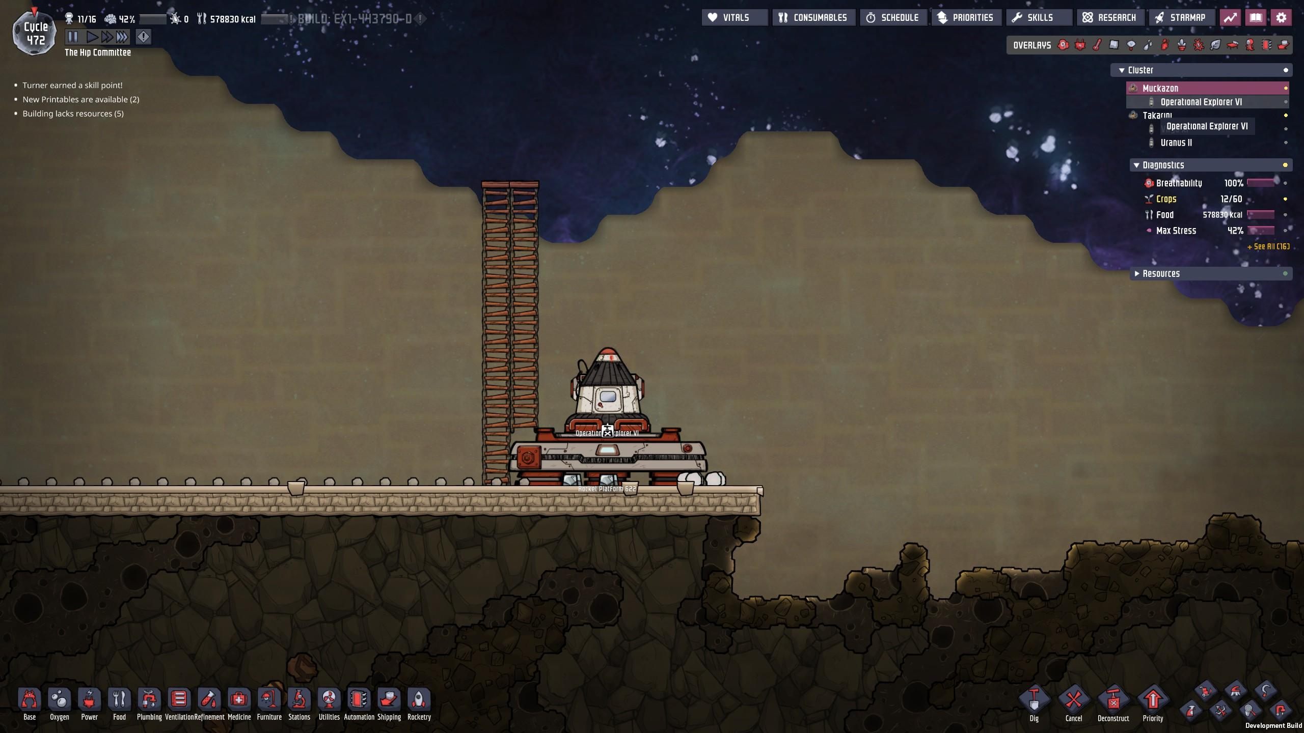 Game Crash - Solo Spacefarer Nosecone - Oxygen Not Included: Spaced Out! - Klei Entertainment Forums