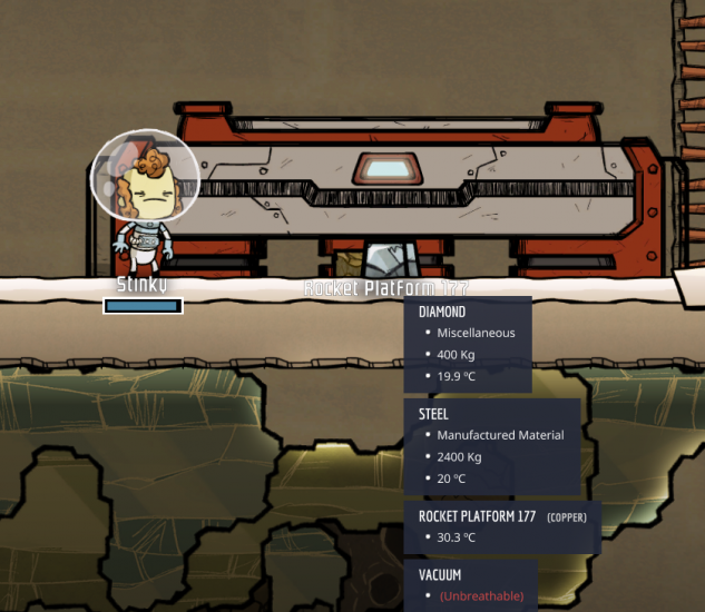 Free resources from deconstructing Solo Spacefarer Module - Oxygen Not Included: Spaced Out ...